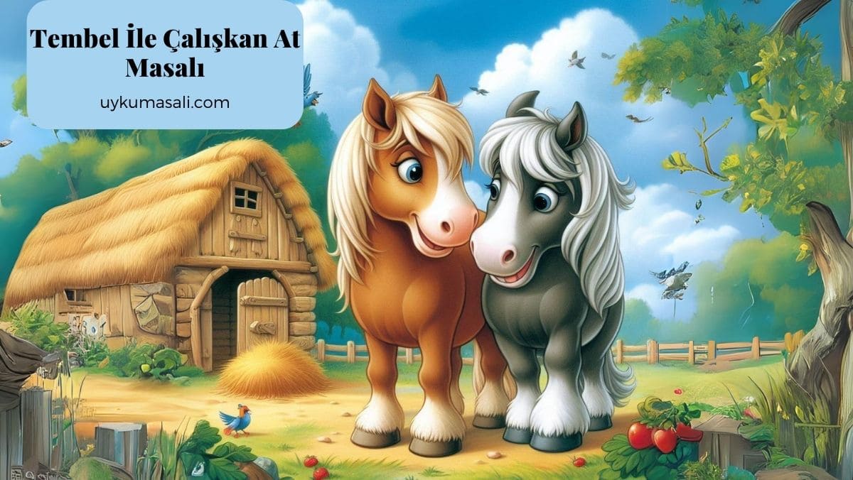 Tembel İle Çalışkan At Masalı
